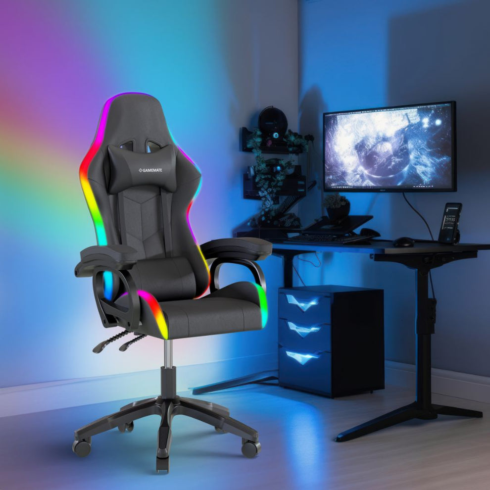 Gamerstol - GameMate Premium RGB